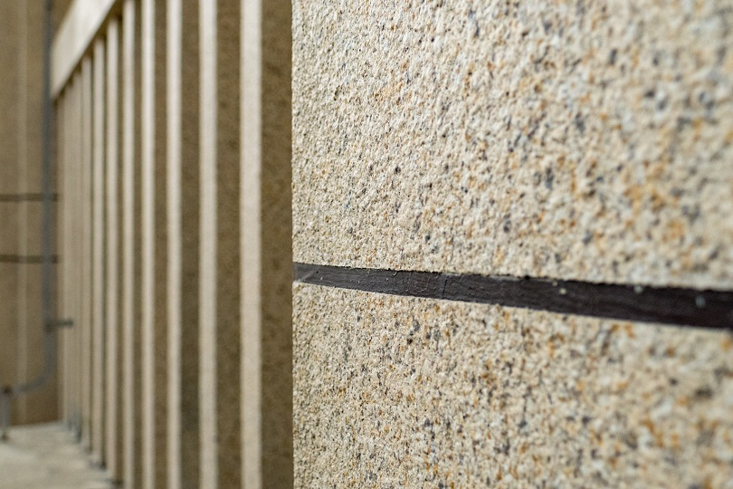 Multicolor paint with sand