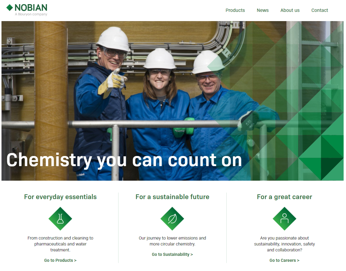 Nouryon announces renaming of Industrial Chemicals subsidiary to Nobian ...